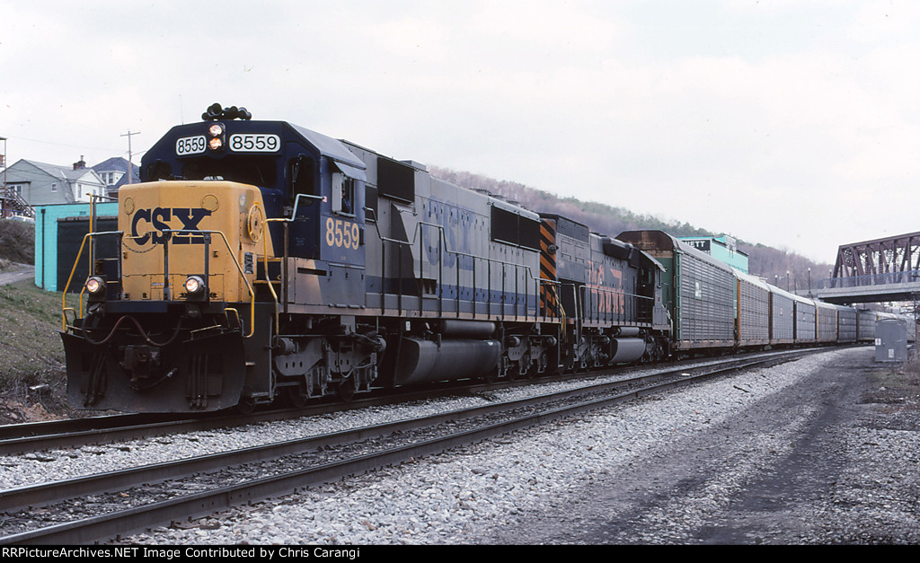 CSX 8559 & DRGW 5400